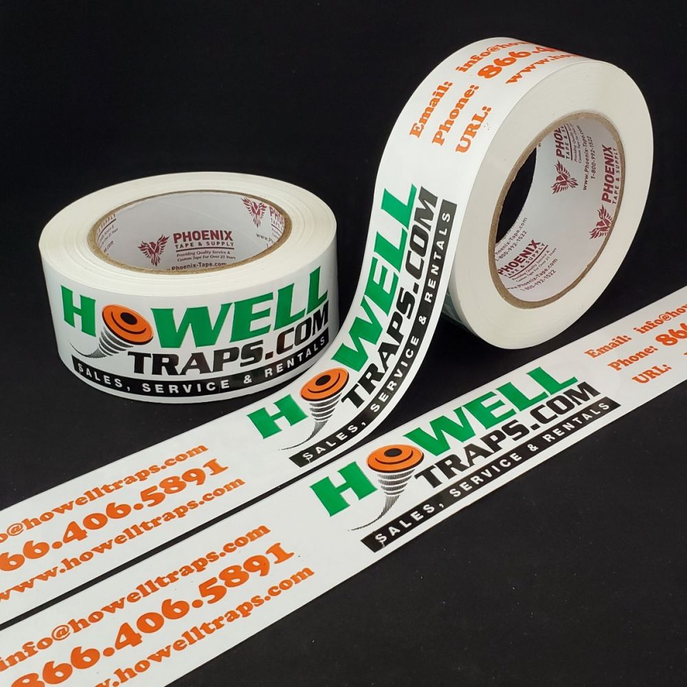 custom poly packaging tape